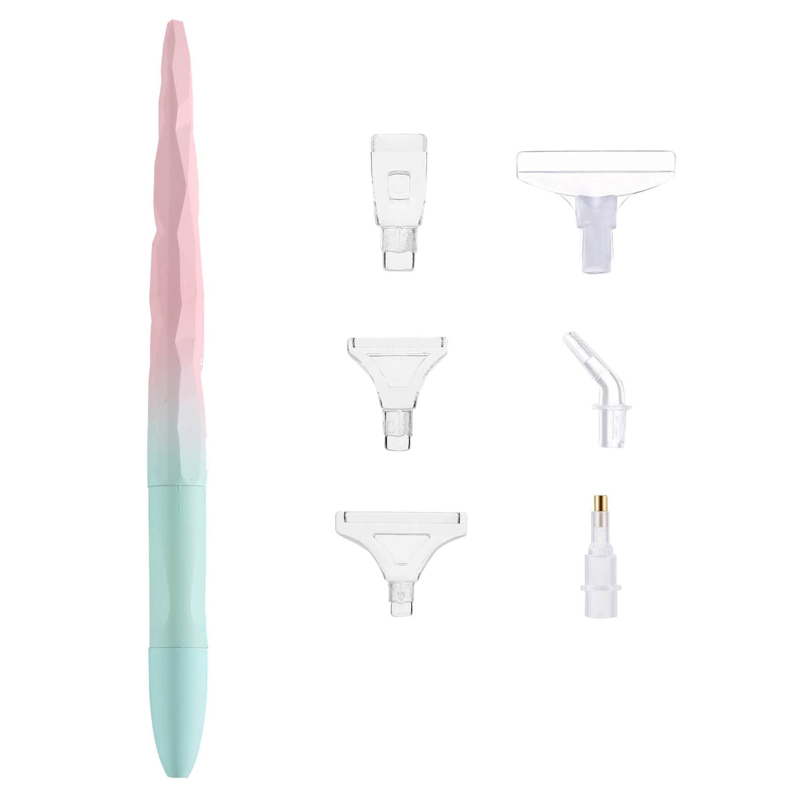 5D Diamond Art Pen Set - Ergonomic, 6 Pen Tips, for Round and Square ...