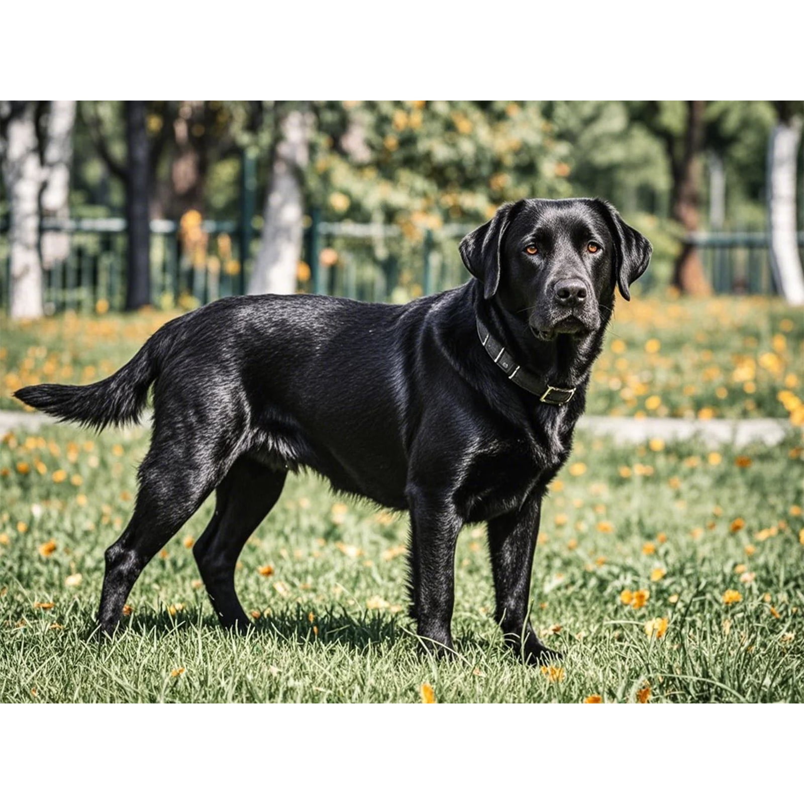 5D Diamond Painting DIY Kits Black Labrador Retriever Diamond Art Full ...