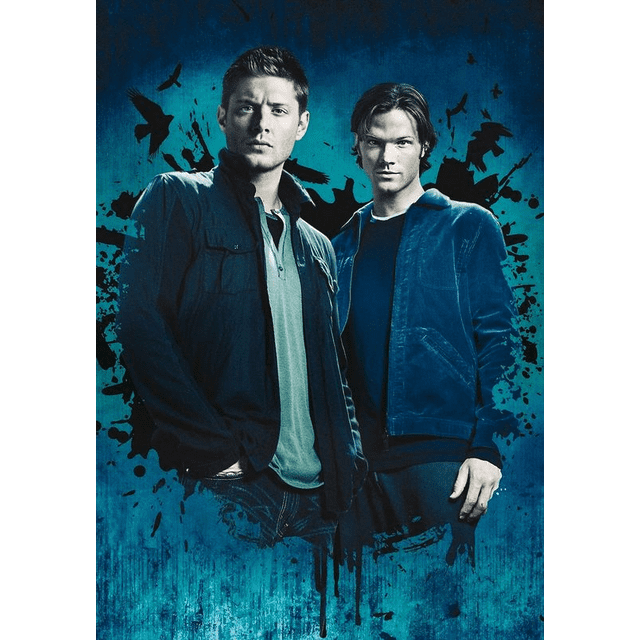 5D Diamond Painting Kit for Adults Supernatural TV Show Gifts Full ...