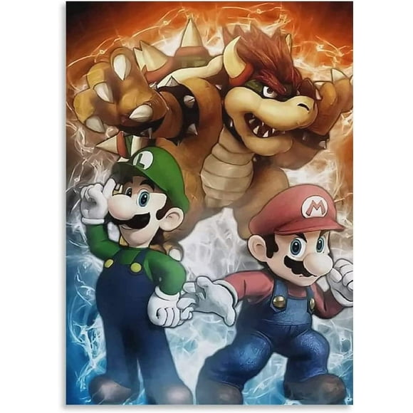 Mario Diamond Painting
