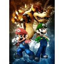 "Super Mario 5D Diamond Painting Kits for Adults & Young Children, Full ...