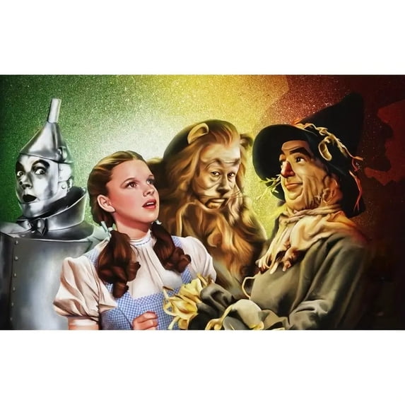 5D Diamond Painting By Number Kits for Adults The Magical Journey of Oz ...