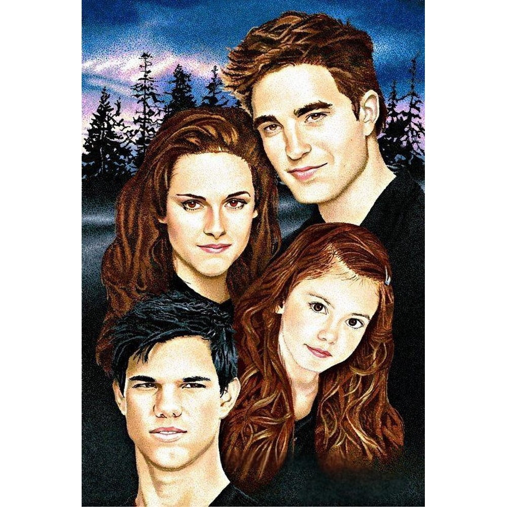 5D Diamond Painting By Number Kits for Adults Twilight Painting Cross ...