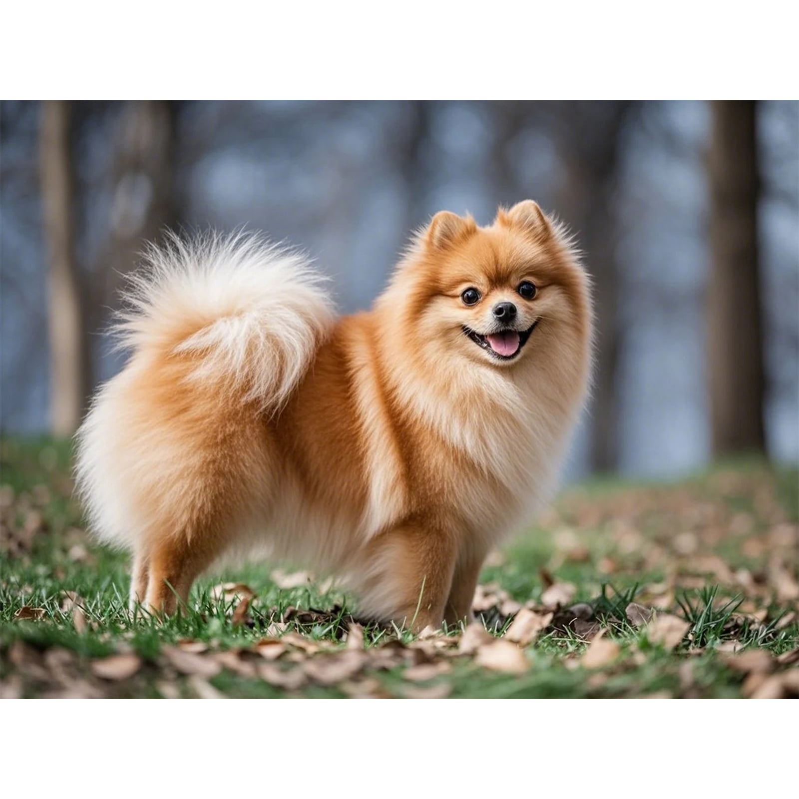 5D Diamond Painting Pomeranian Dog Diamond Art DIY Kits Full Round ...