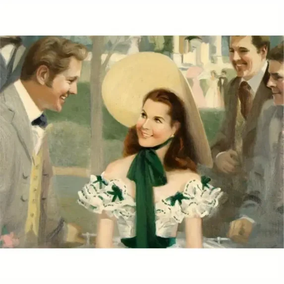 5D Embroidery Gone with The Wind Diamond Art Painting - Full Round ...