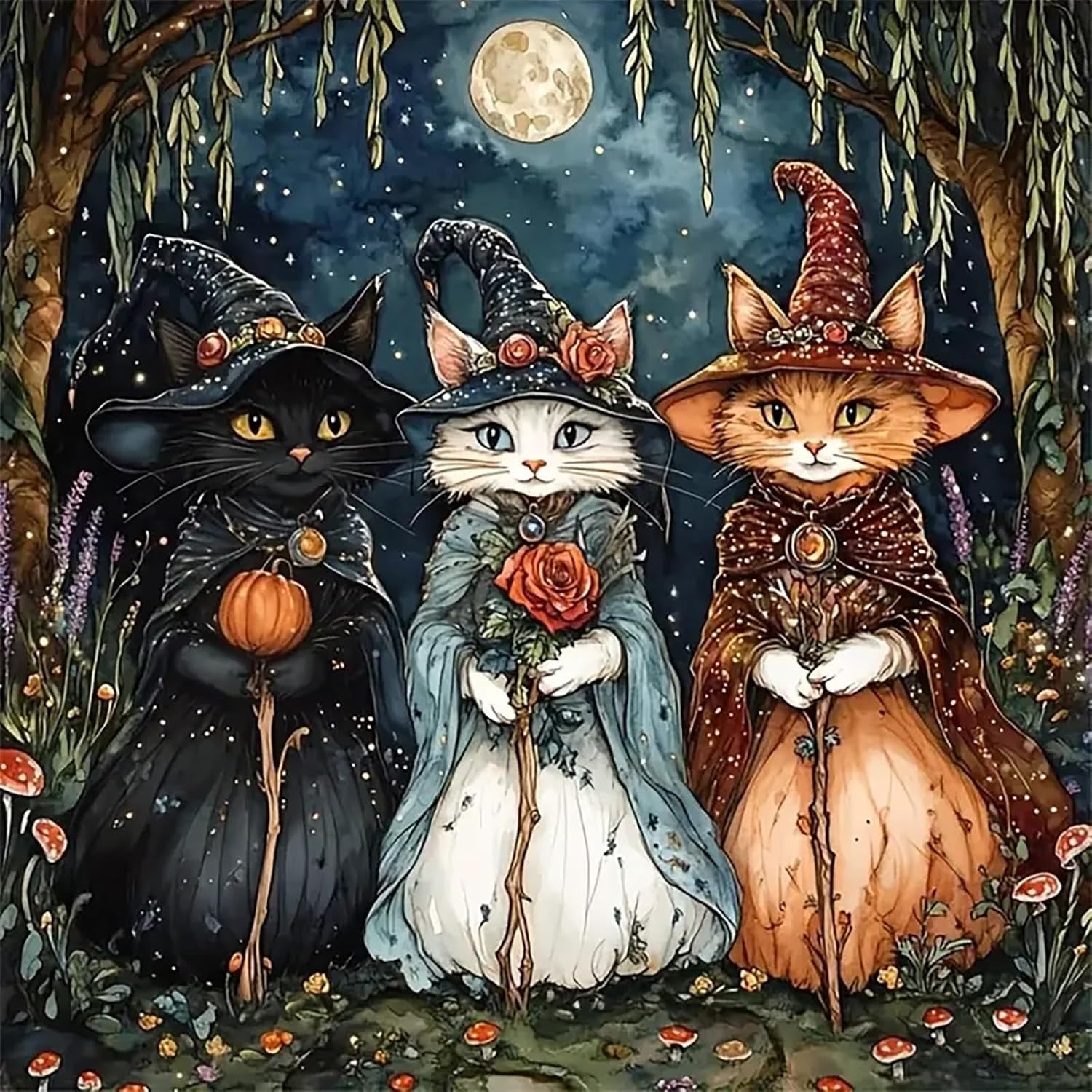 5D Halloween Diamond Painting Set (Suitable for Adult Beginners), DIY ...
