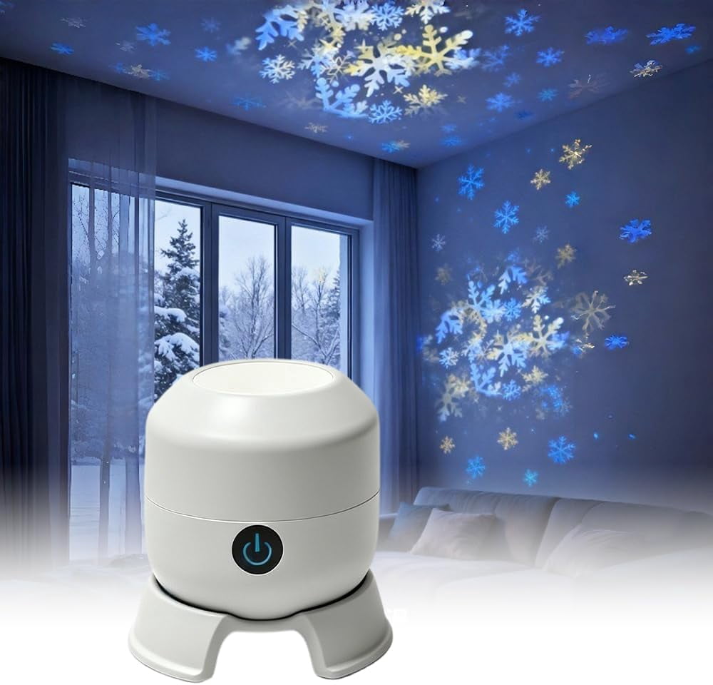 5D Holographic Night Light Projector HD Plug and Play Ocean Starry Lamp ...