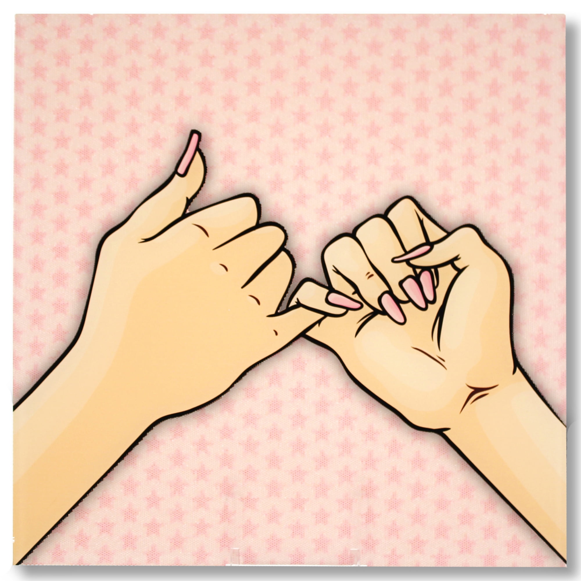5D Multi-Dimensional Wall Art - Custom Made Pinky Promise Wall Art ...