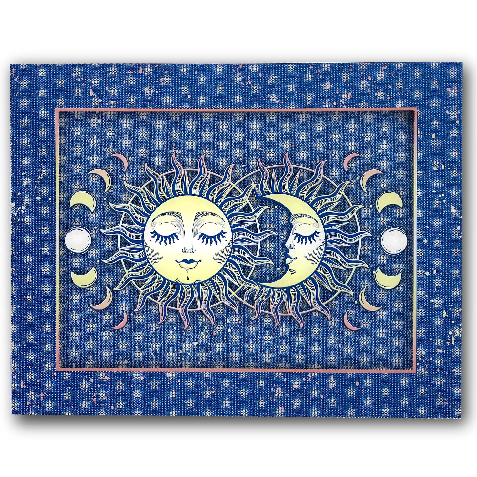 5D Multi-Dimensional Wall Art - Custom Made Sun and Moon Wall Art Print ...