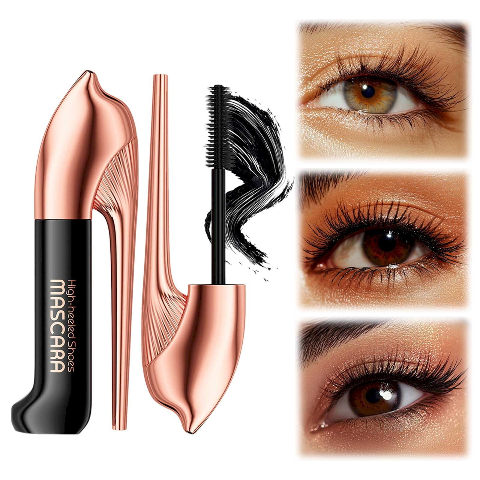 5D Silk Fiber Lash High Heels Mascara Natural Proof Mascara Lengthening ...