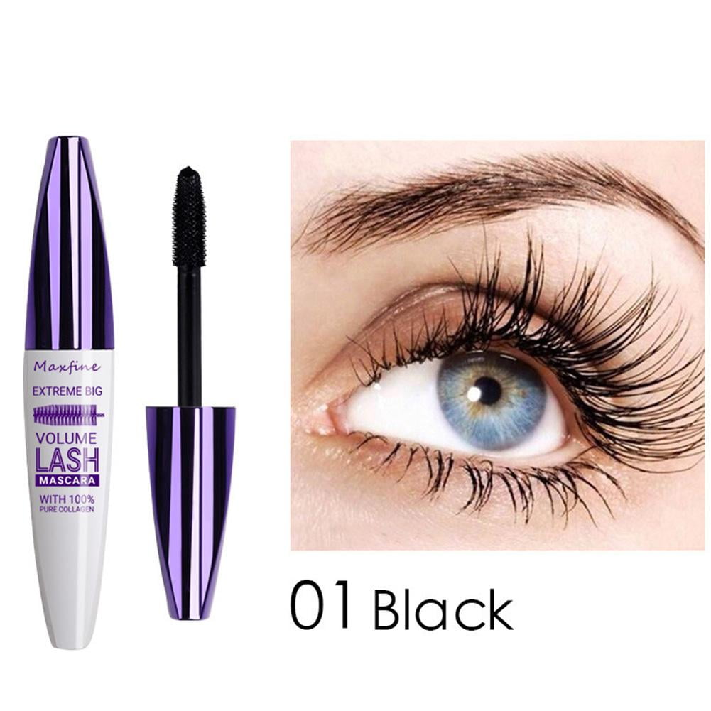 5D Spectacular Volume Silk Fibre Mascara Thick Long Lashes Waterproof n ...