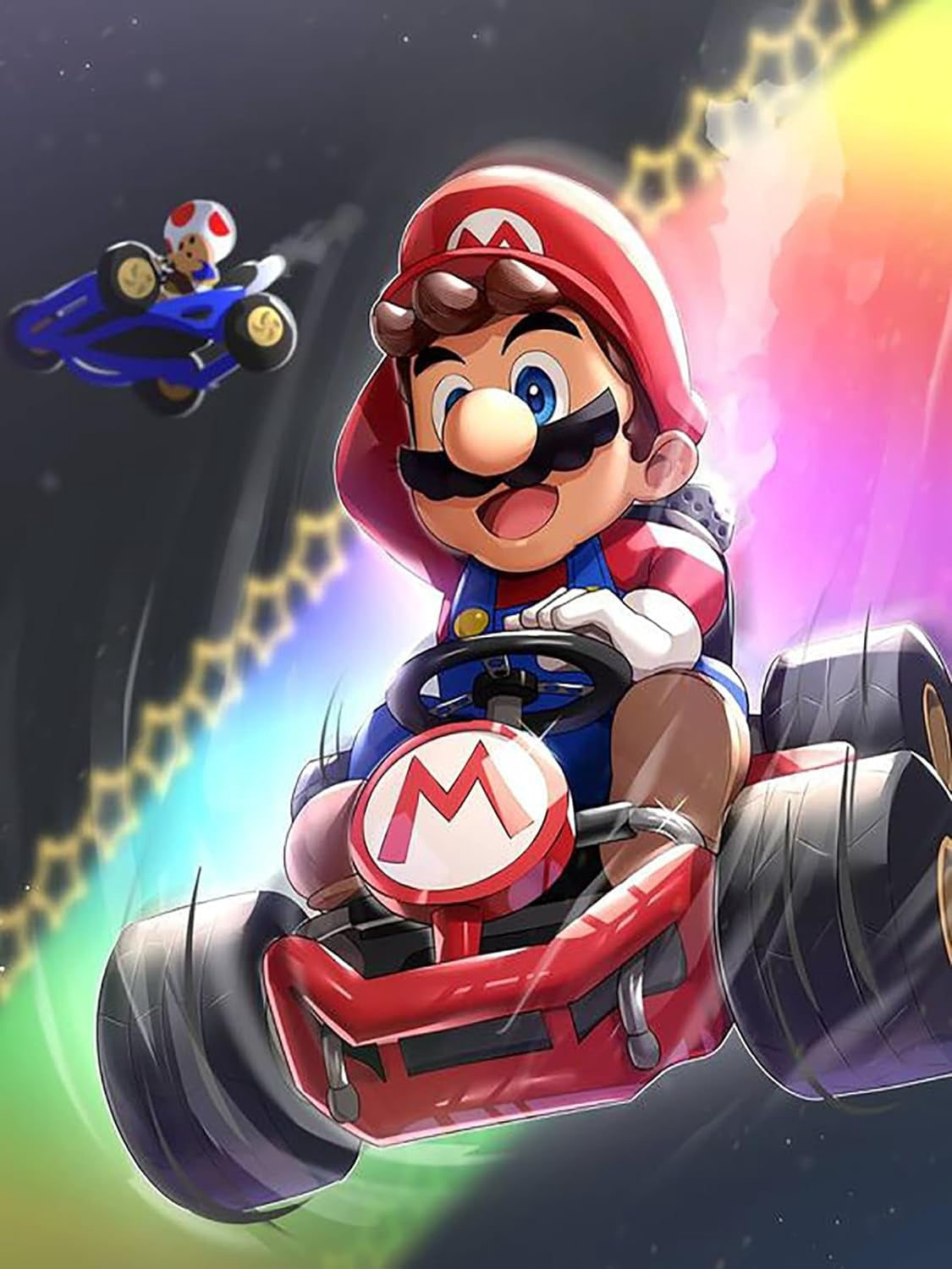 5D Super Mario Diamond Art Kits for Adults Diamond Painting Gem Art ...