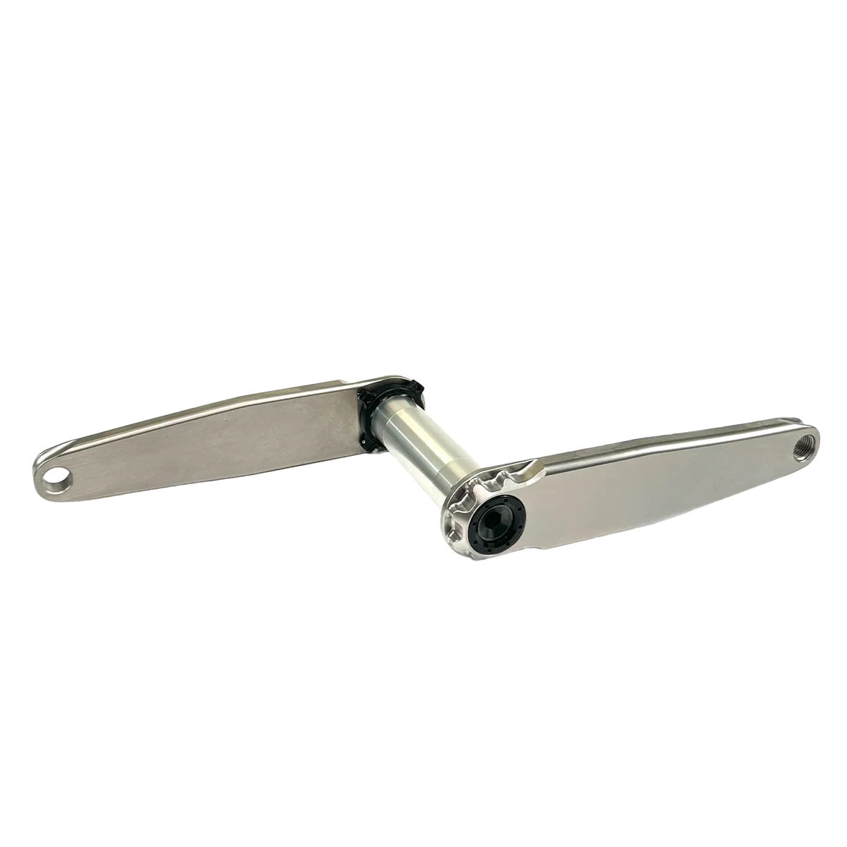 5Dev Titanium Road Cranks, 73BB, DUB Spindle, 170mm, Raw - Walmart.com