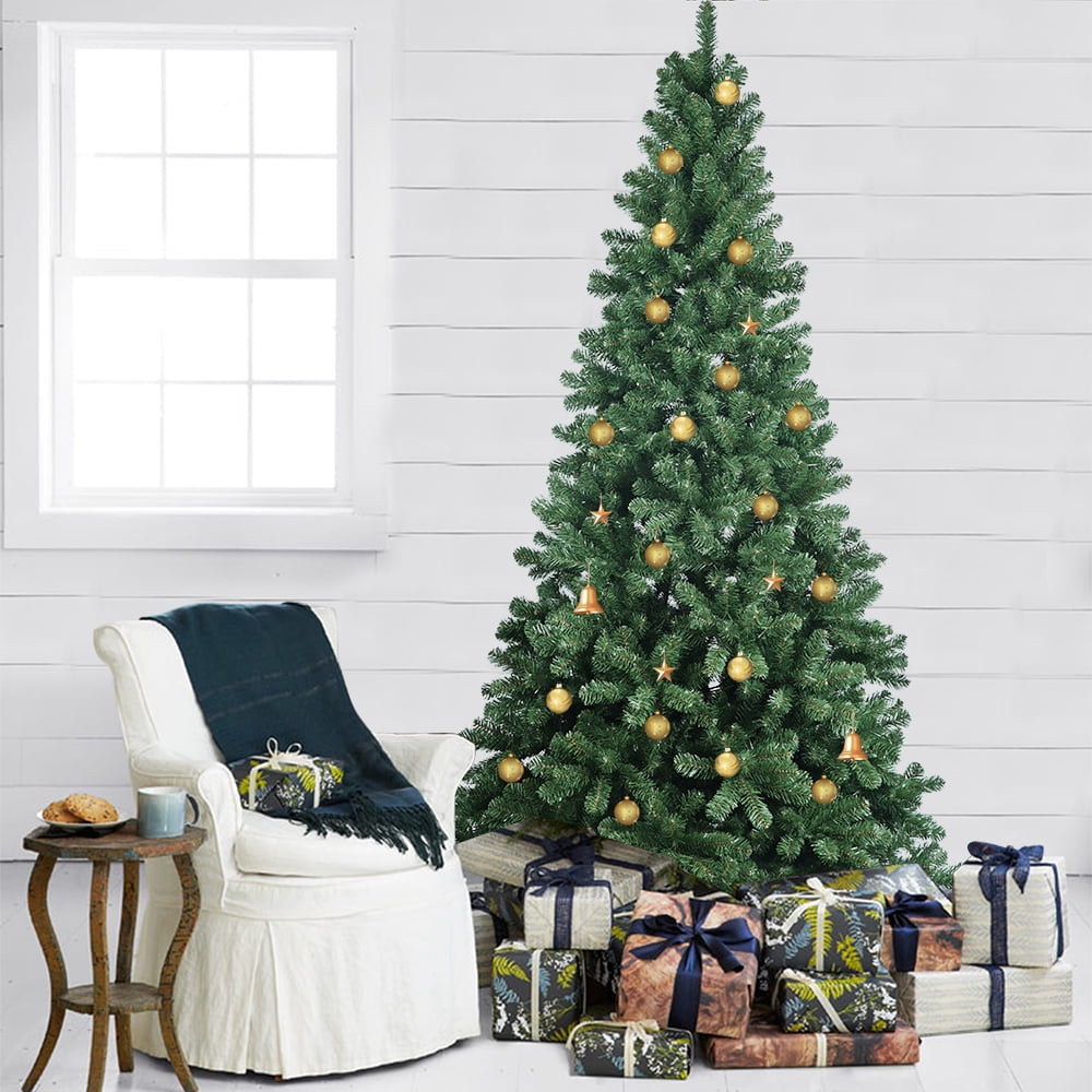5FT/6FT/7.5FT PVC Automatic Christmas Tree With 527/820/1480 Branch ...