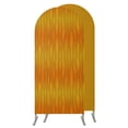 5FT Arch Backdrop Covers, Orange Yellow Ombre Wedding Arch Cover ...