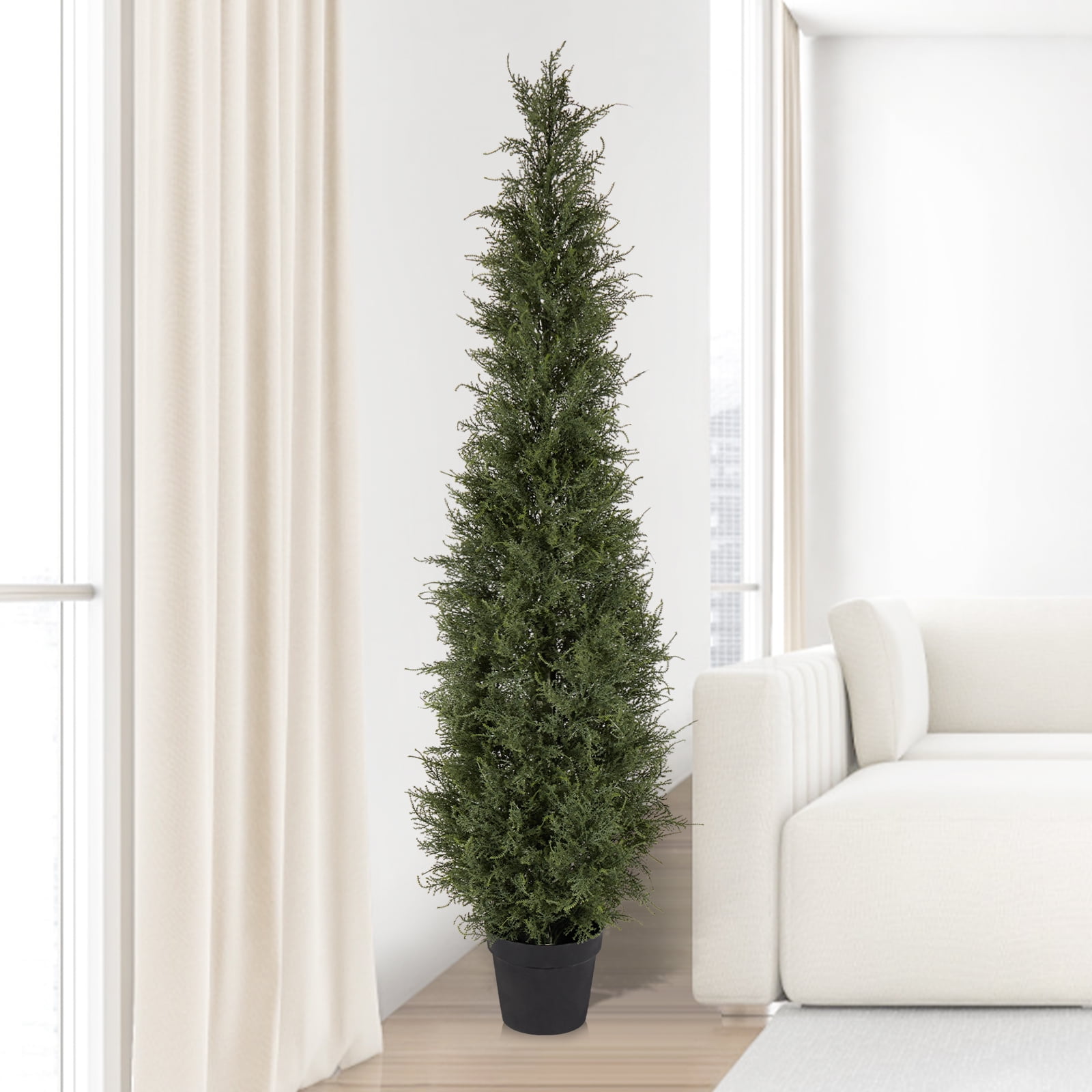 Customer reviews for Y&M 5FT Artificial Cedar Topiary Trees for ...