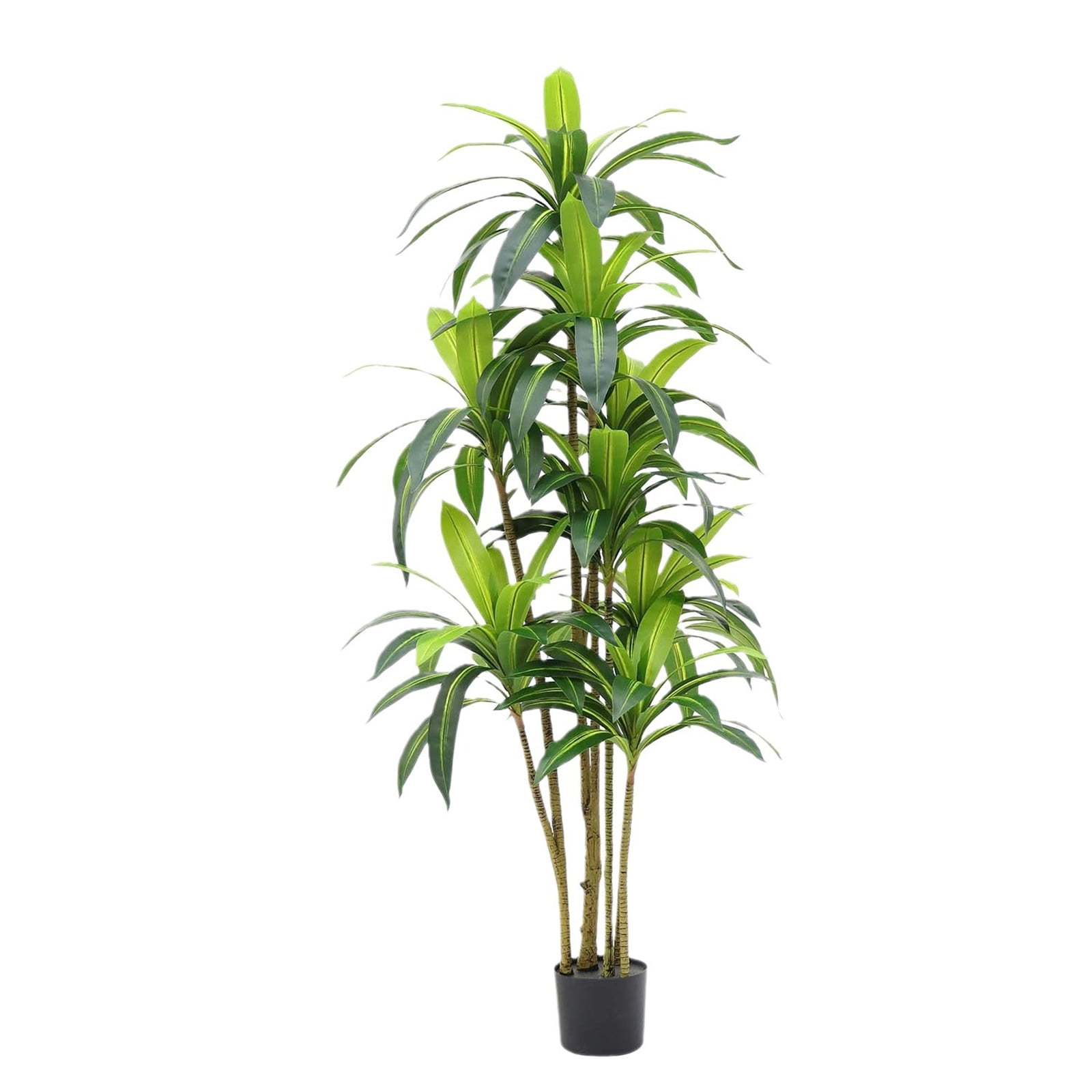 5FT Artificial Tree Plants, Indoor Fake Brazilian Wood Tree,Realistic ...
