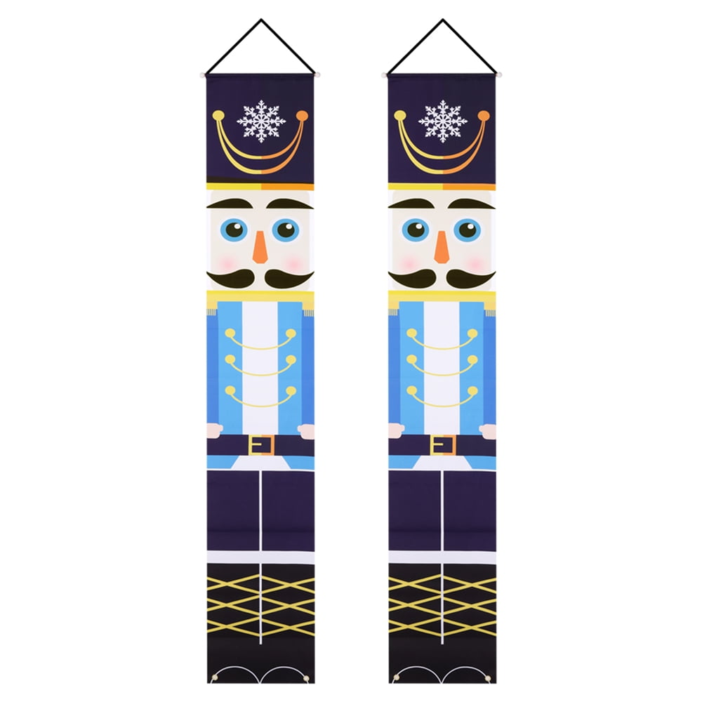 5FT Christmas Banner Decorations, Outdoor Indoor Xmas Banners Hanging ...