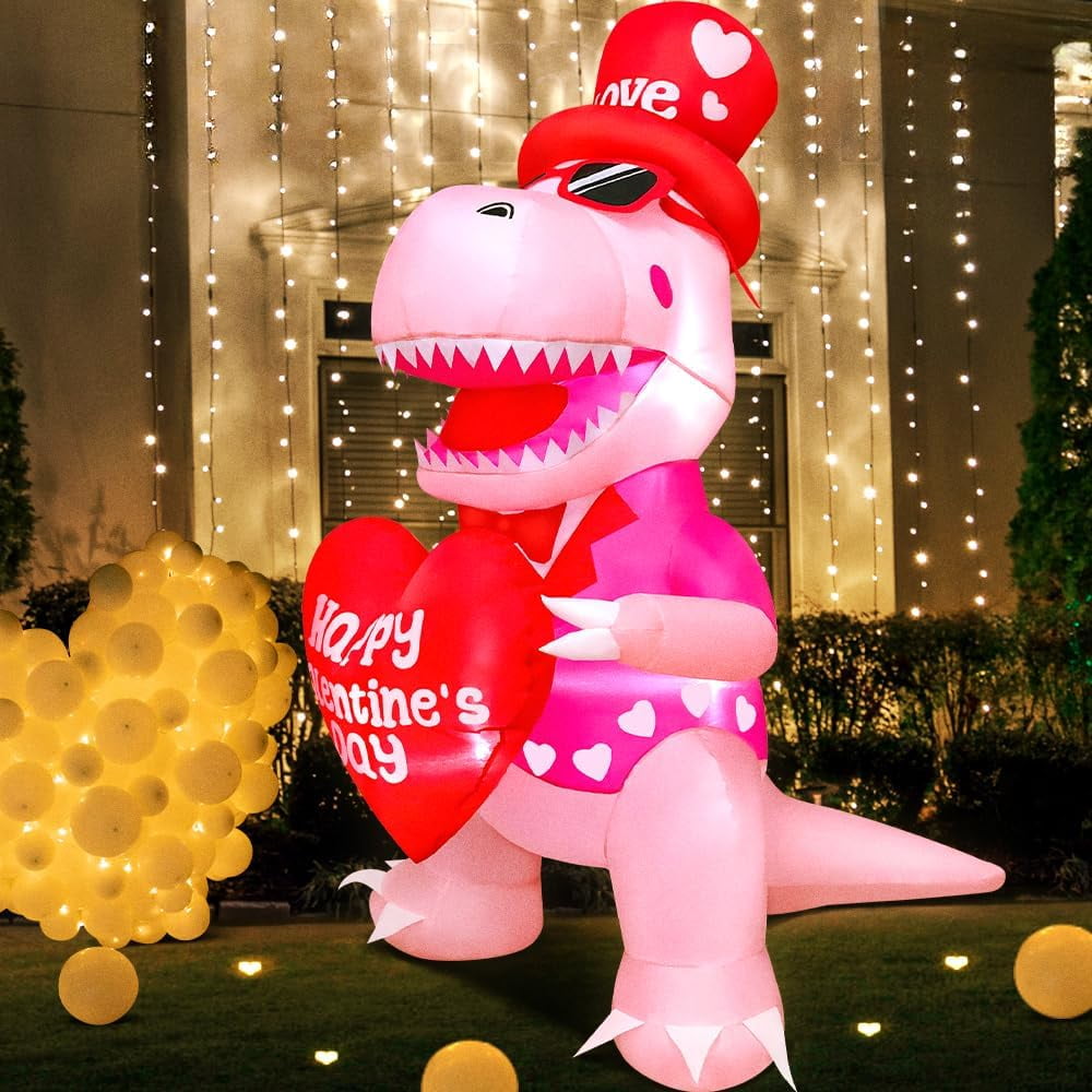 5FT Height Valentines Day Inflatable Outdoor Decorations Inflatable ...