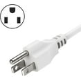 5FT Plug Power Cord T5 T8 LED Tube Power Cable,5FT 3-Outlet Power Cord ...
