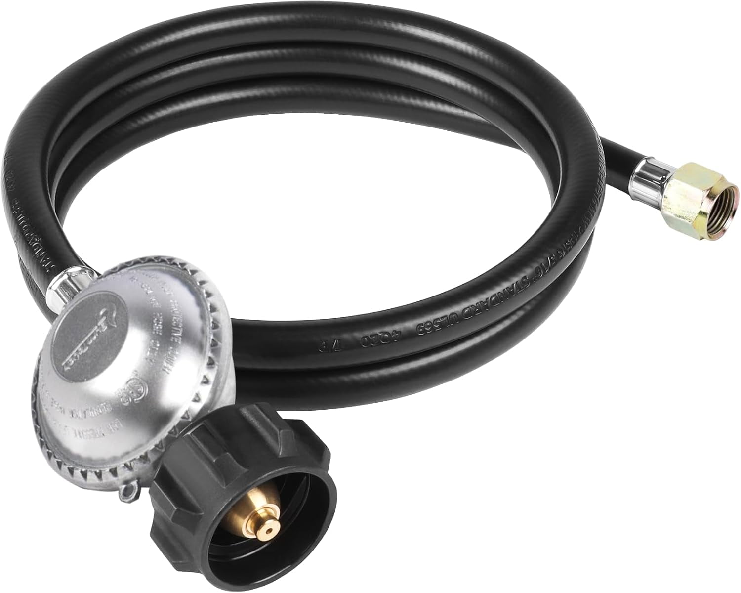5FT Propane Hose with Regulator for Portable Propane Grill, Blackstone ...