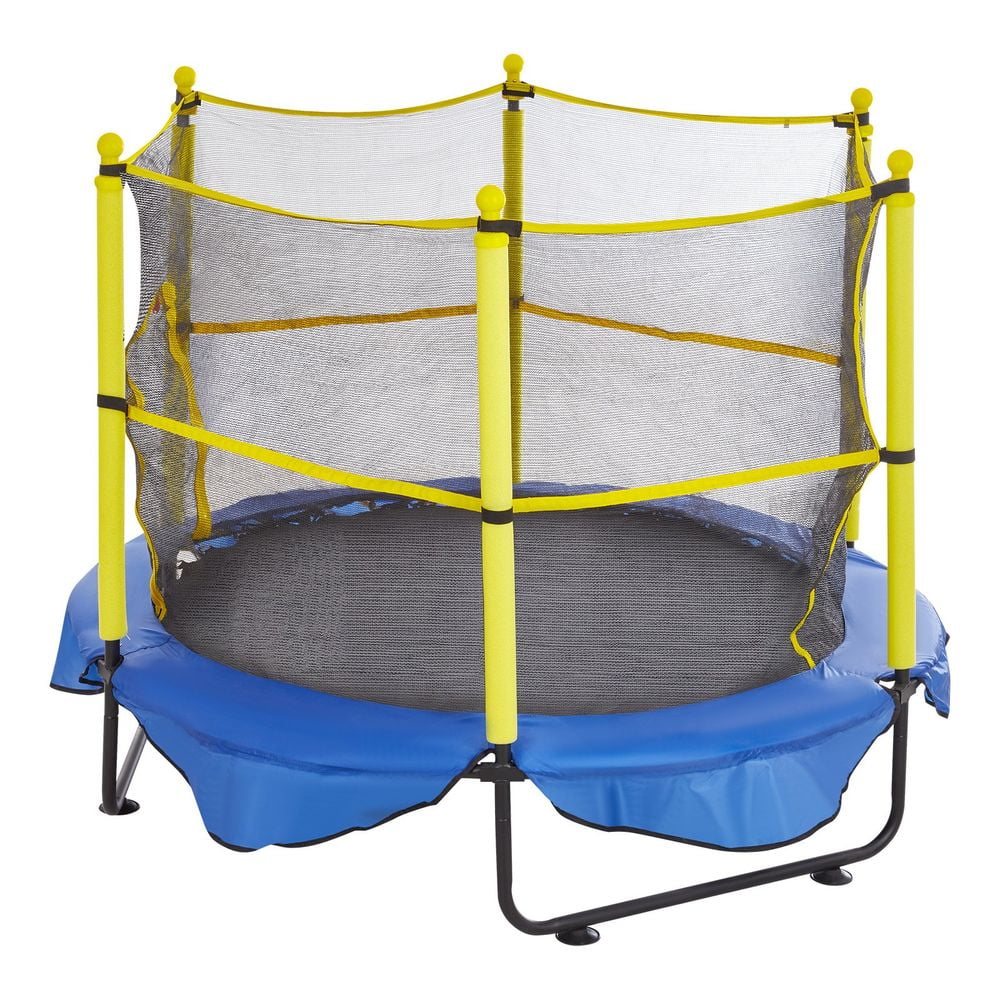 5FT Trampoline for Kids, 60" Indoor Outdoor Trampoline with Safety ...
