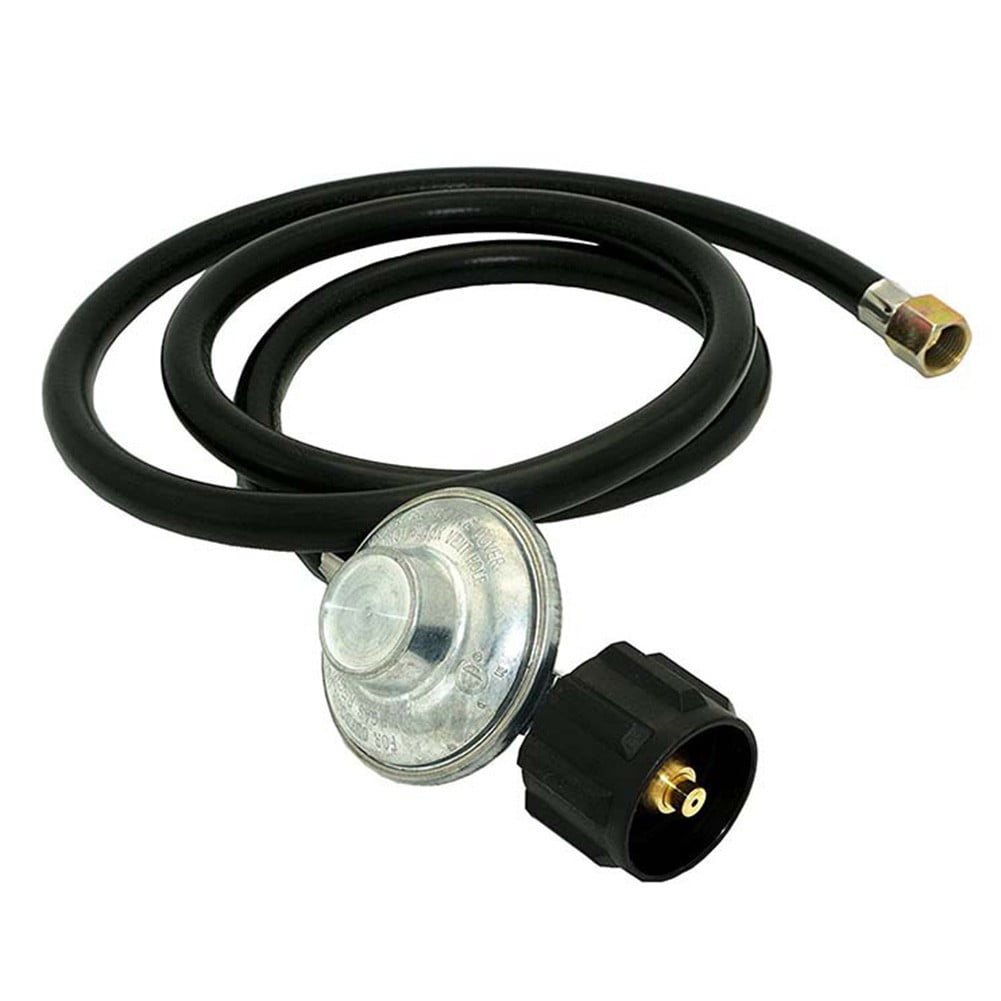 5FT Two Stage Propane Regulator w/Hose for Gas Generator Stove 5/8-18UNF Female - Walmart.com