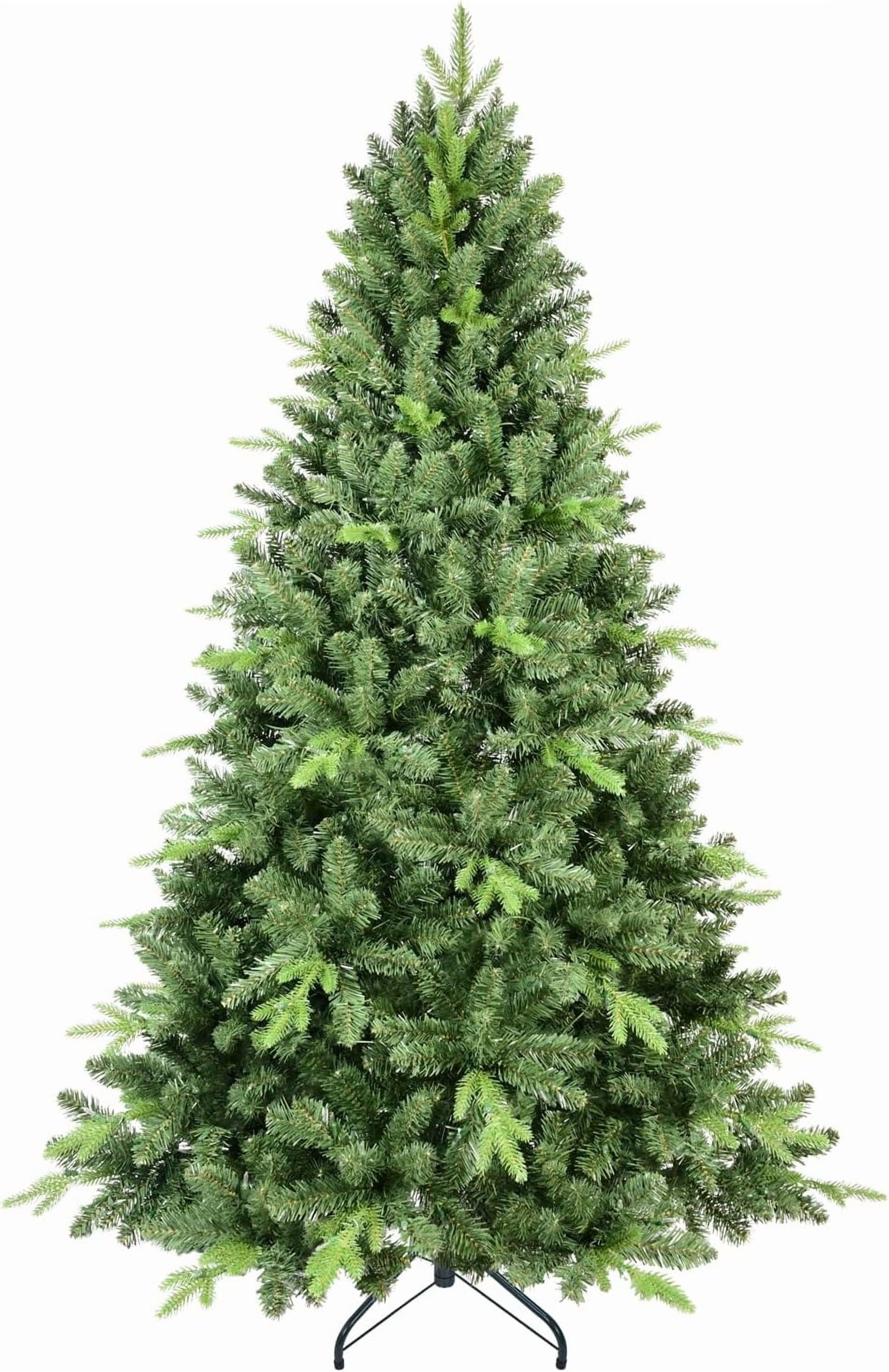 5FT Unlit Artificial Christmas Tree, Holiday Green Spruce Xmas Tree ...
