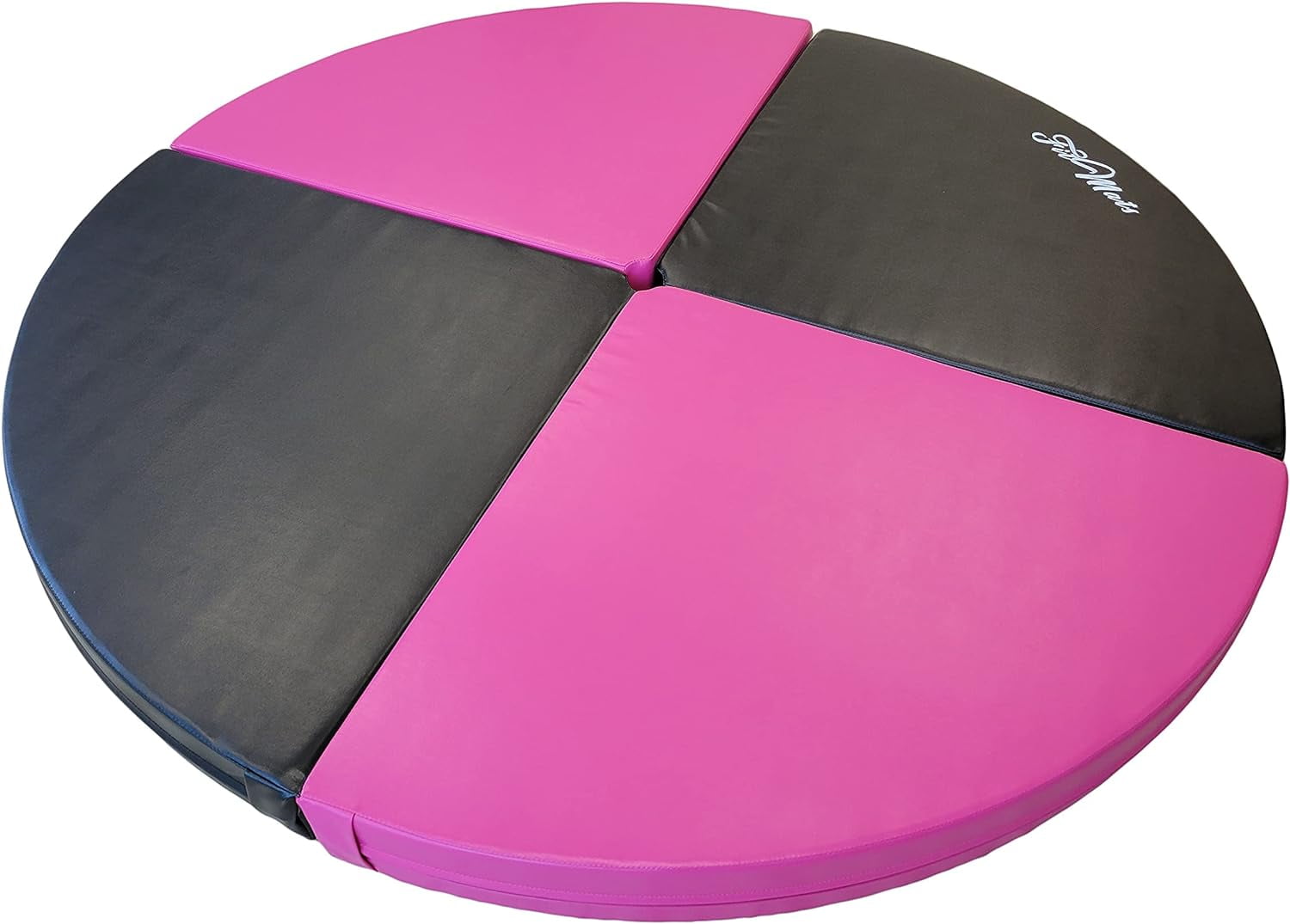 5Ft Wide Foldable Circular Exercise and Dance Pole Cushion. Cross ...