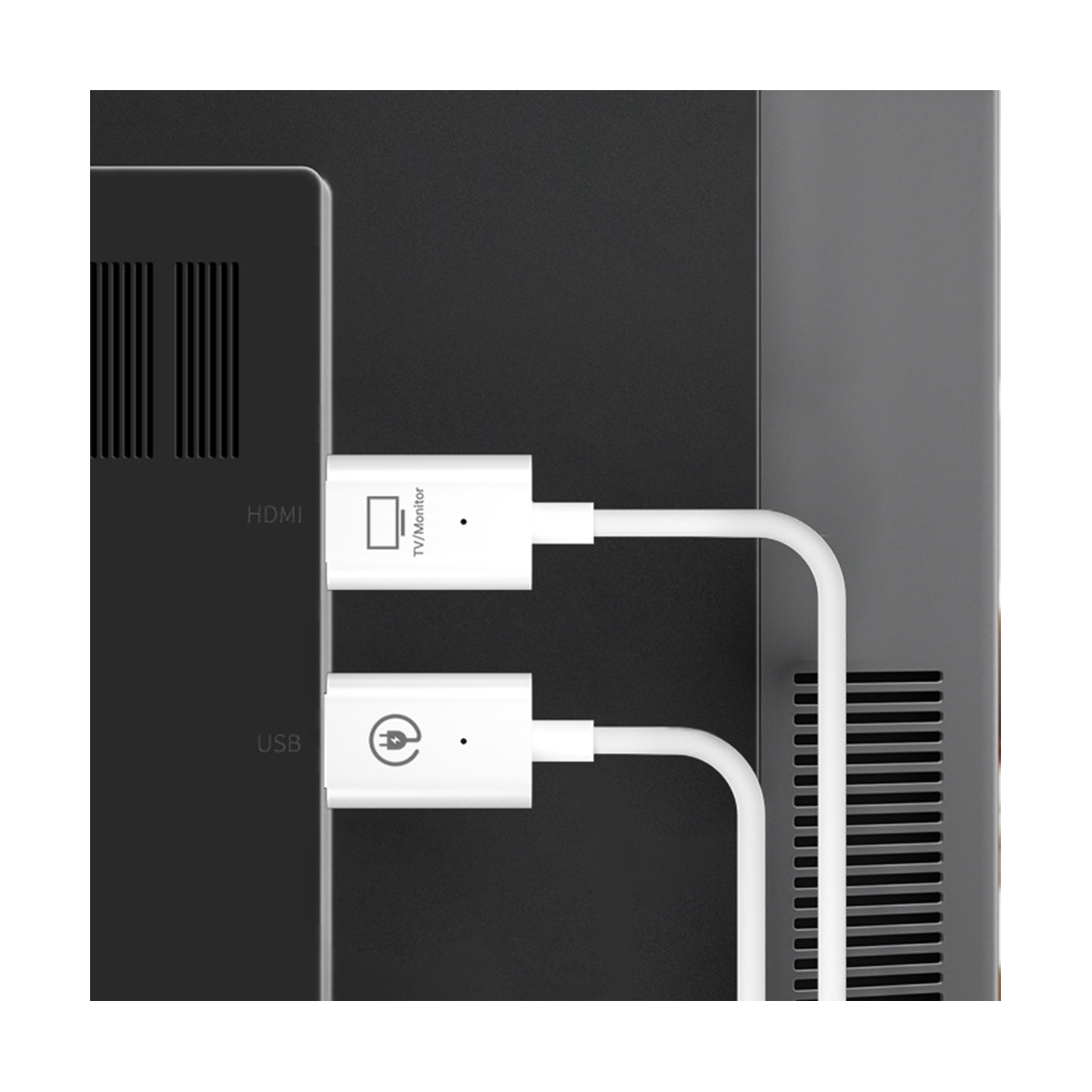 5G 50M Wireless Video Transmitter and Receiver Extender Display USB ...