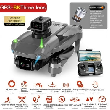 HD FPV RC Quadcopter Mini Camera Drones Toy Gifts with Throw to Go, 3D ...