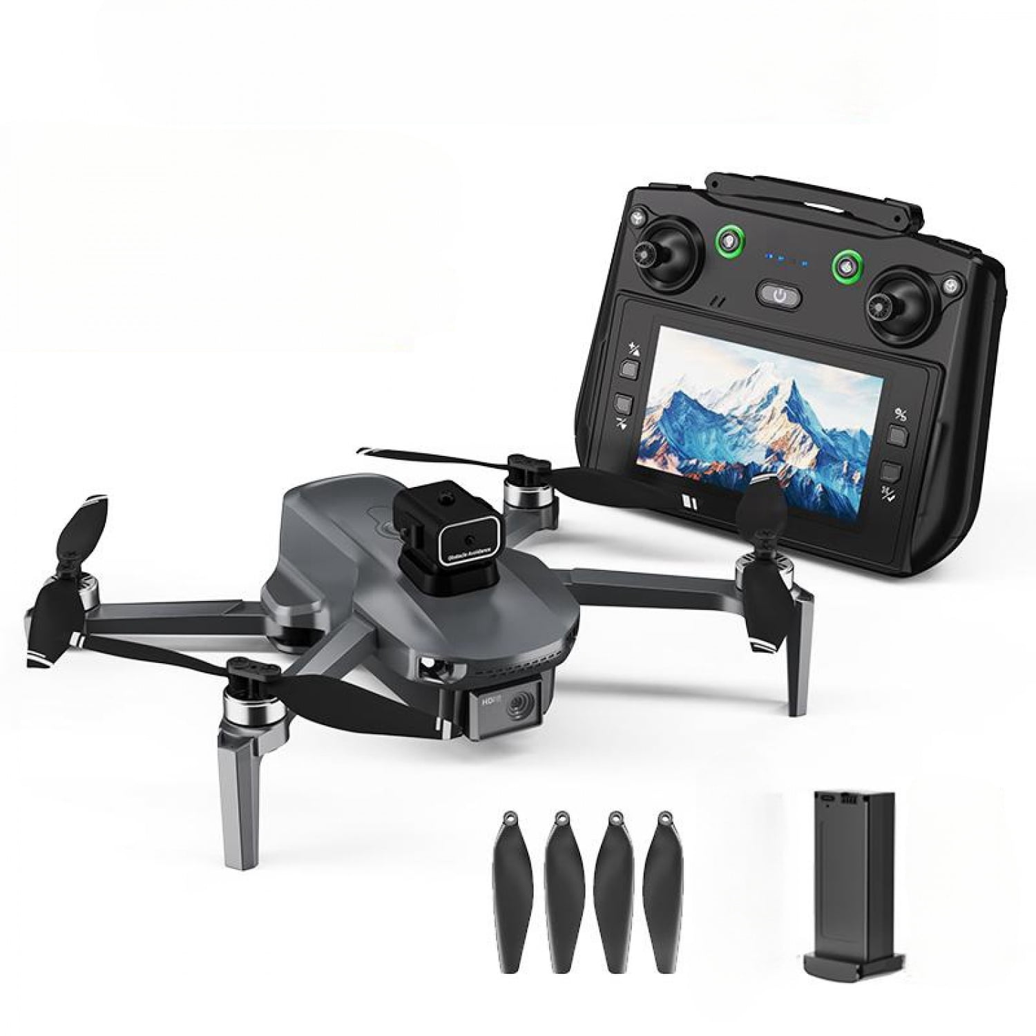 5G GPS Drone with HD Camera Smart Follow Foldable RC Quadcopter APP Control Gesture Photo Path ...