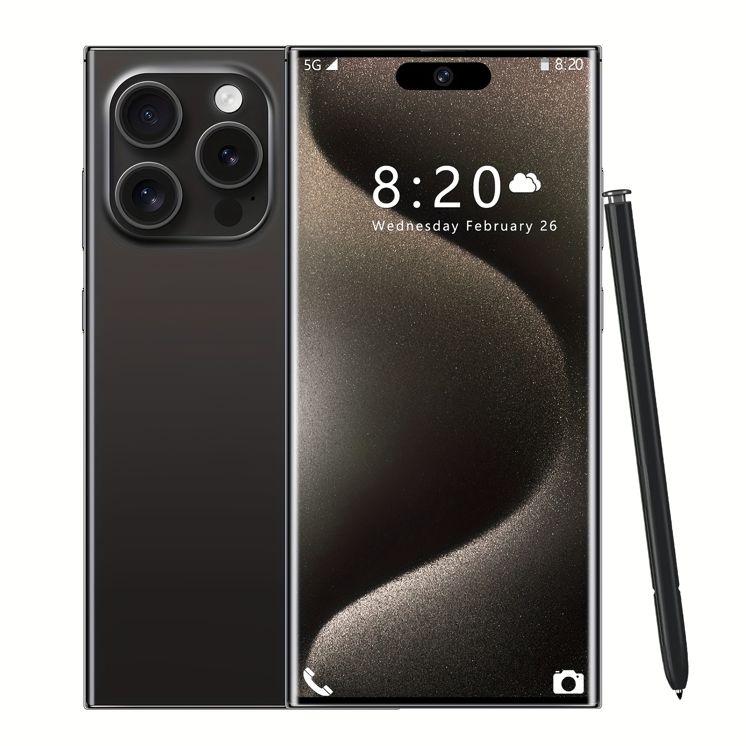 5G Phone Android 13 Smartphone 8GB+256GB/6.5-inch display/48MP+108MP camera/6800 mAh/dual SIM ...