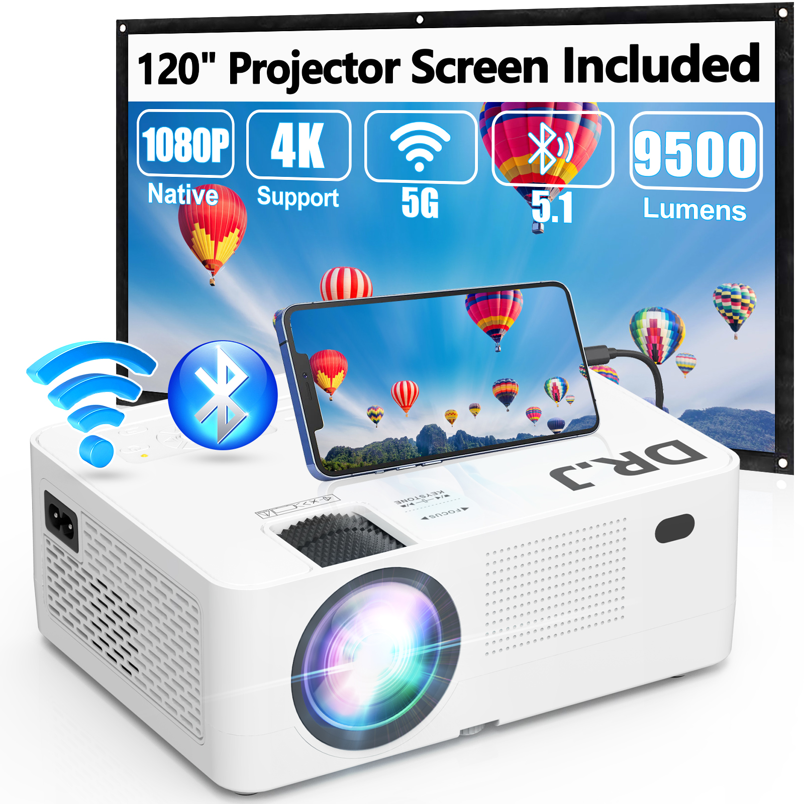 LG PF1500 LED Full HD Projector - Walmart.com