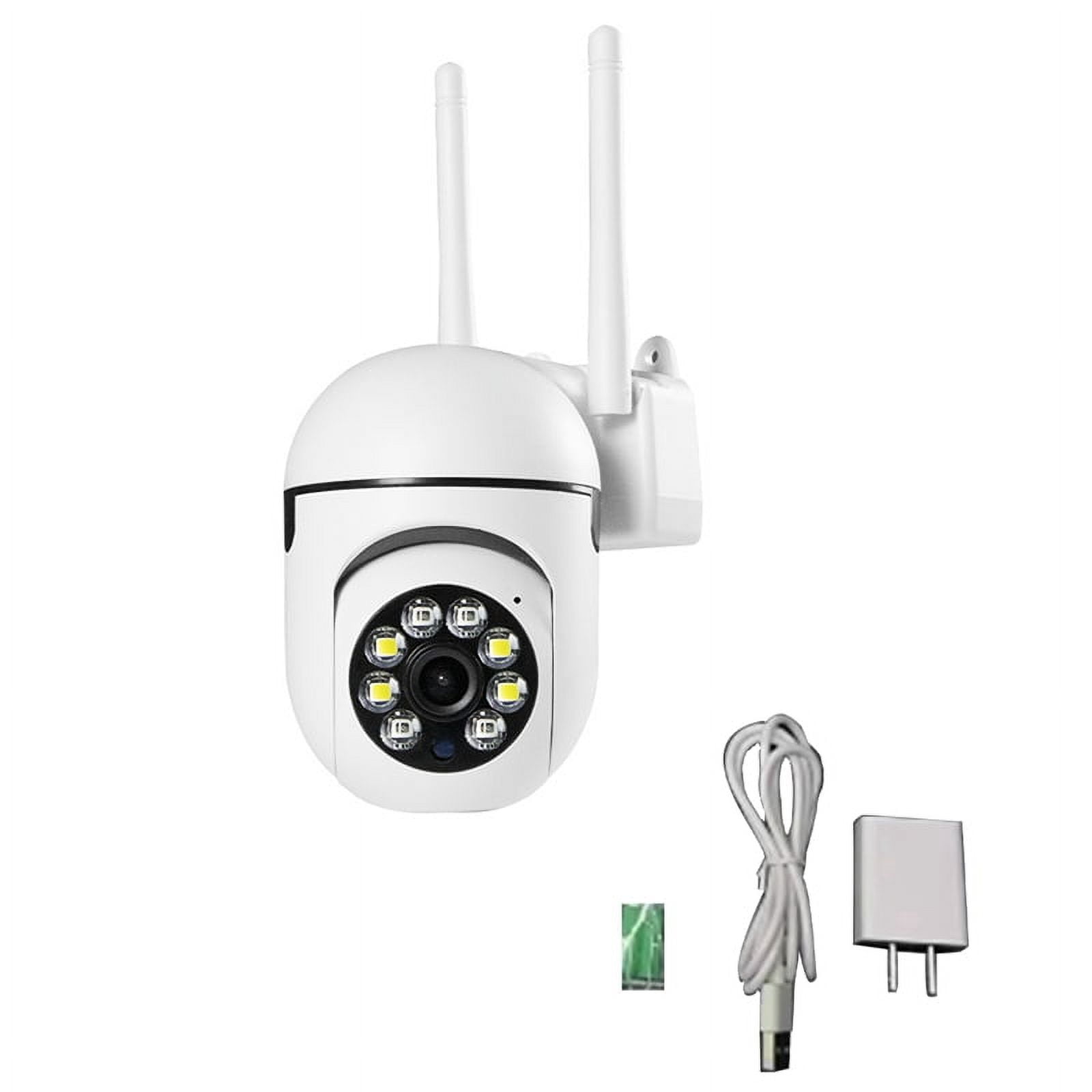 5G WiFi 360° Surveillance Cameras Tracking Full Color Night Vision ...
