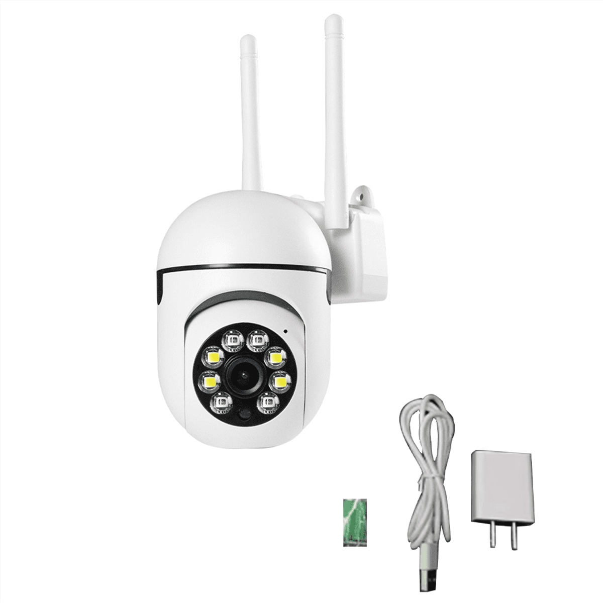 5G WiFi 360° Surveillance Cameras Tracking Full Color Night Vision ...