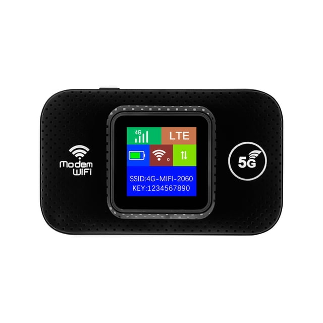5g Wifi Portable 5g Mifi Router 300mbps Car Mobile Wifi Hotspot Built In 2600mah Sim Card Slot