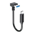 5Gbps Fast Charging Data Cable 90 Degree Bend Cellphone USB3.0 to Type ...