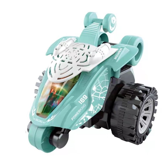 5Green Children Stunt Dumper Car Toy With Lights And Music Rollover ...