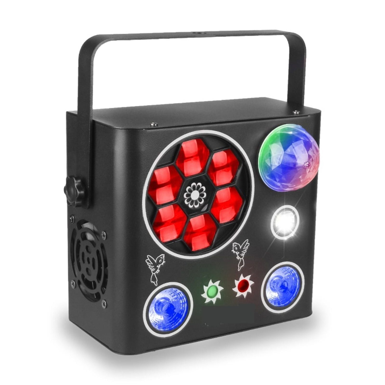 5IN1 LED Gobo Strobe Dyeing Magic Ball 32 Patterns Projector Stage ...