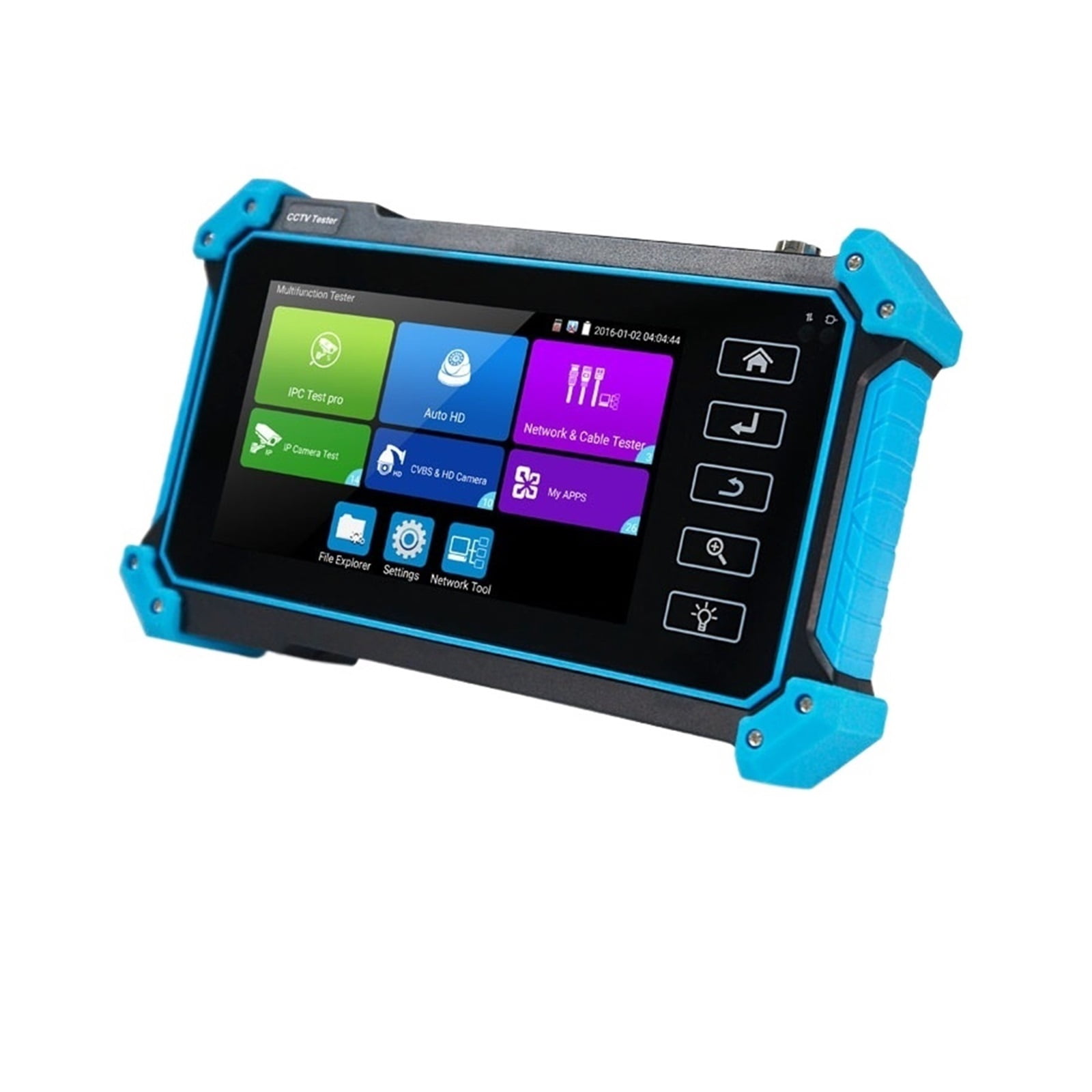 5INCH CCTV Tester IPC-5000 5100 5200 Plus Full 8MP IP CVI TVI AHD SDI ...