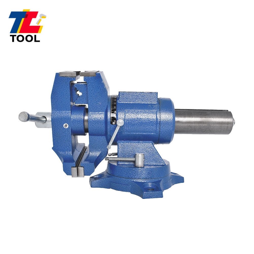 5In Swivel Multi-Purpose Rotating Bench Vise 360 Degrees Rotation Heavy ...