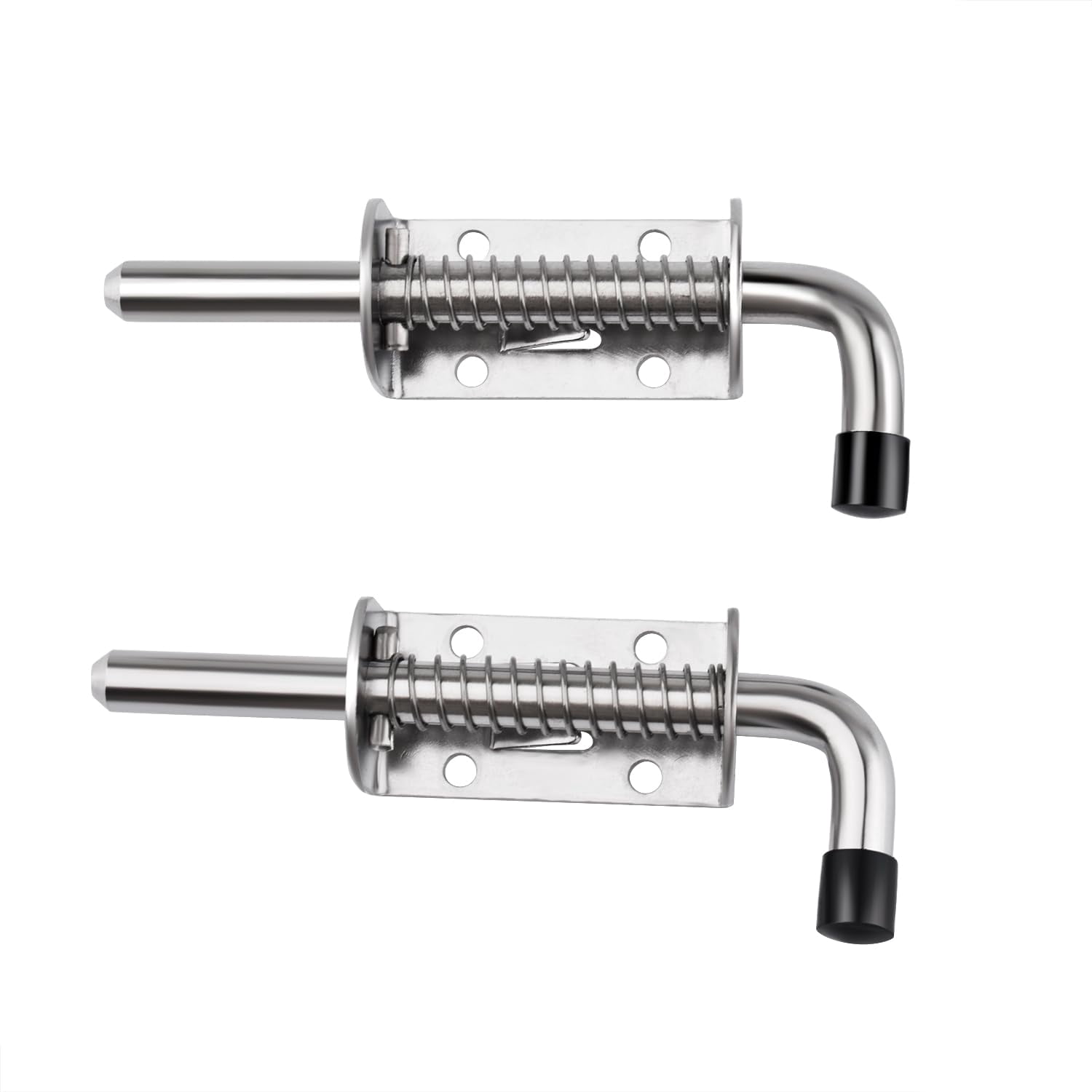 5Inch(128mm) Spring Pin Latch Lock Pin, 304 Steel Spring Bolt Latch ...
