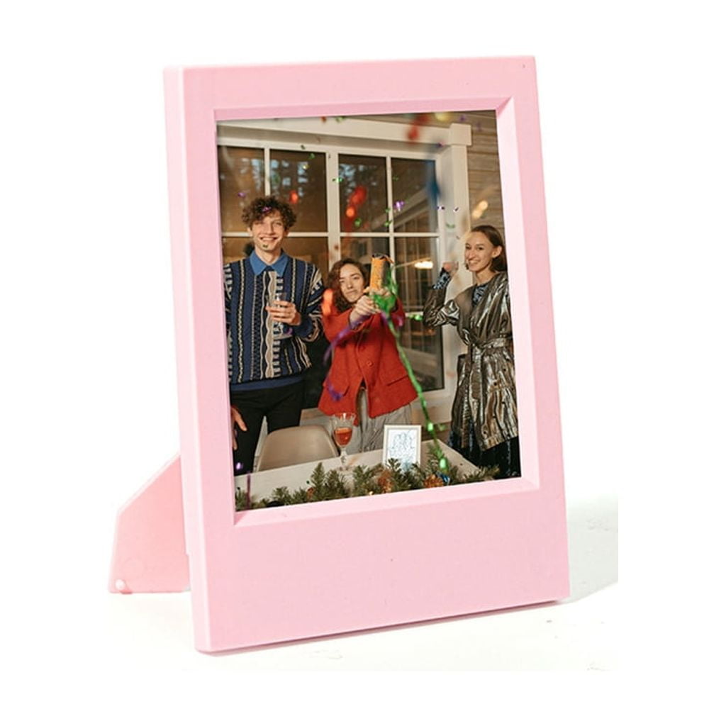 5Inch Resin Photo Frame With Folding Stand 6 Color Compact Desktop ...