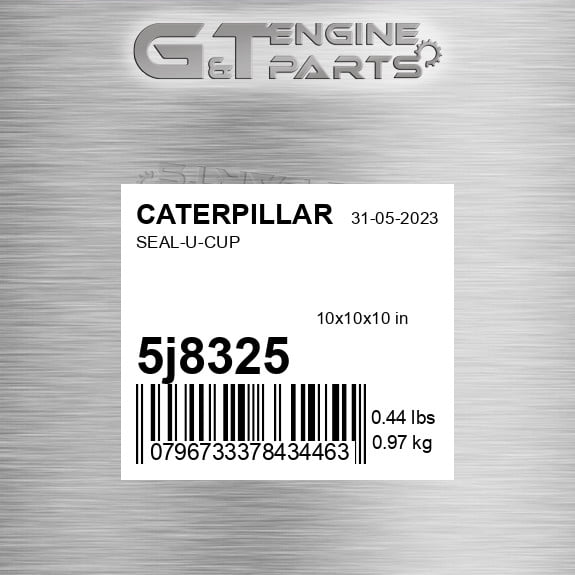 5J-8325 SEAL-U-CUP fits CATERPILLAR (New OEM) - Walmart.com