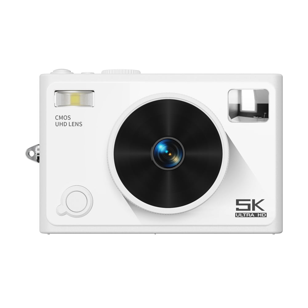 5K Digital Camera for Photography Compact Digital Camera Front and Rear ...