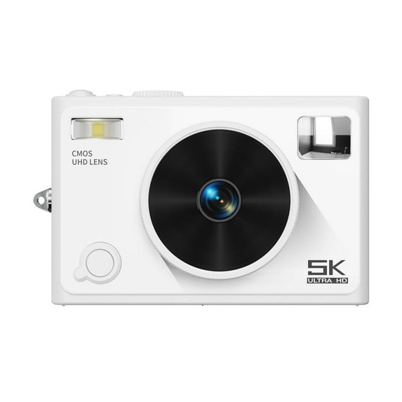 5K Digital Camera for Photography Compact Digital Camera Front and Rear ...