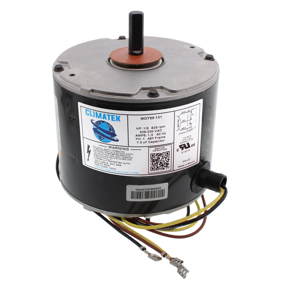 5KCP39GFS166S - ClimaTek Exact Replacement for GE 1/5 HP Fan Motor ...