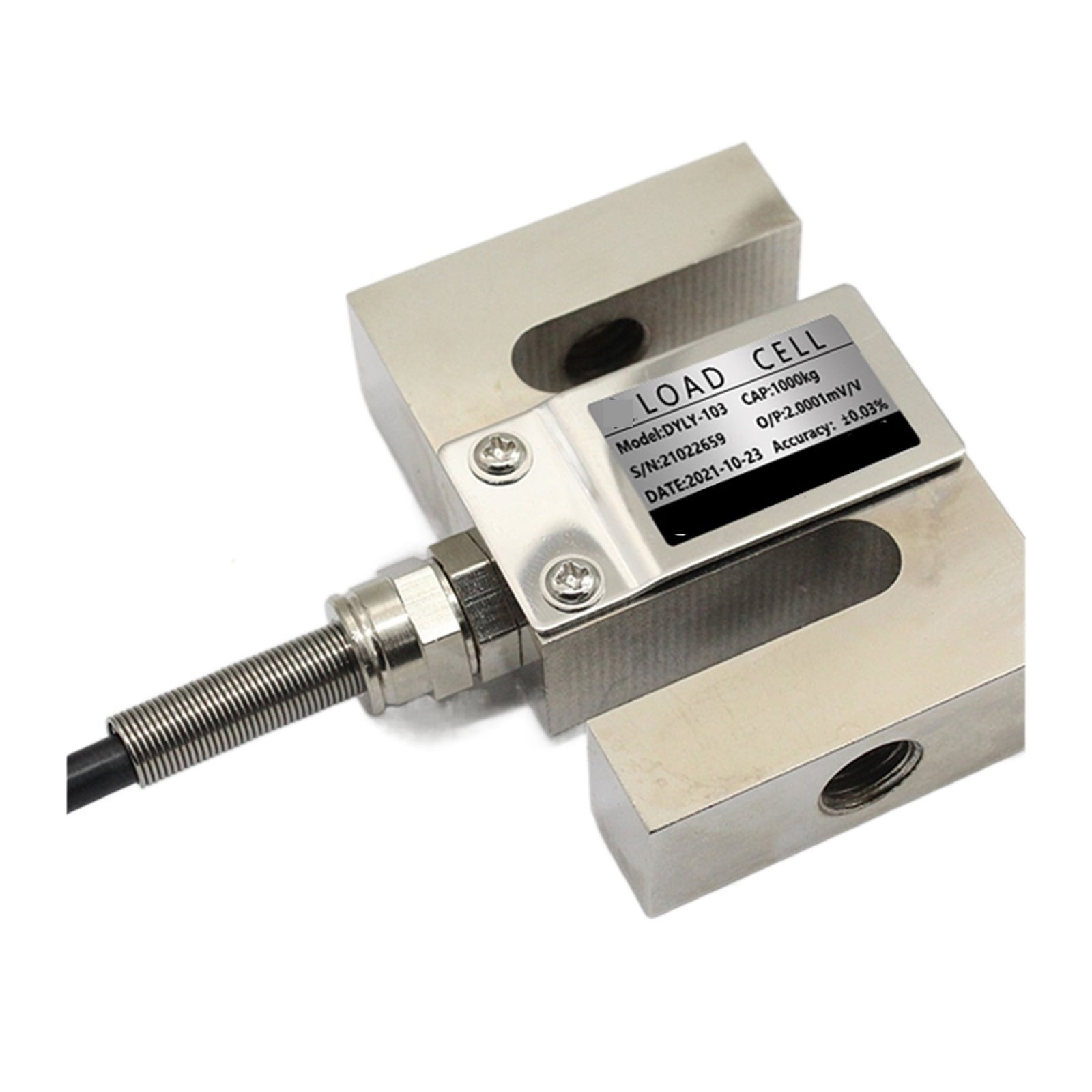 5KG 100KG 1000KG 5ton Pressure Pull Force S-type High-Precision Load ...