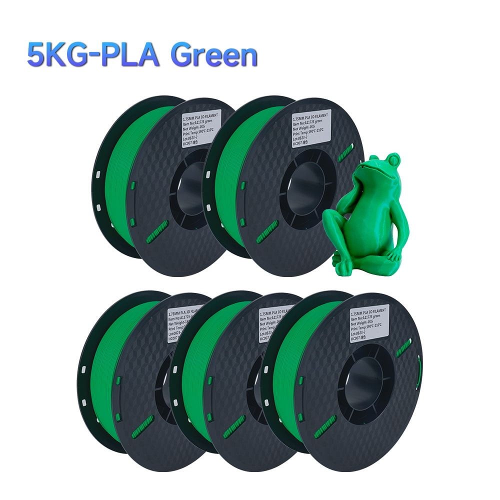 5KG Mix Colors PLA filament 1kg 1 75mm For 3D Printer PLA Material for 3D Printing filamento pla ...